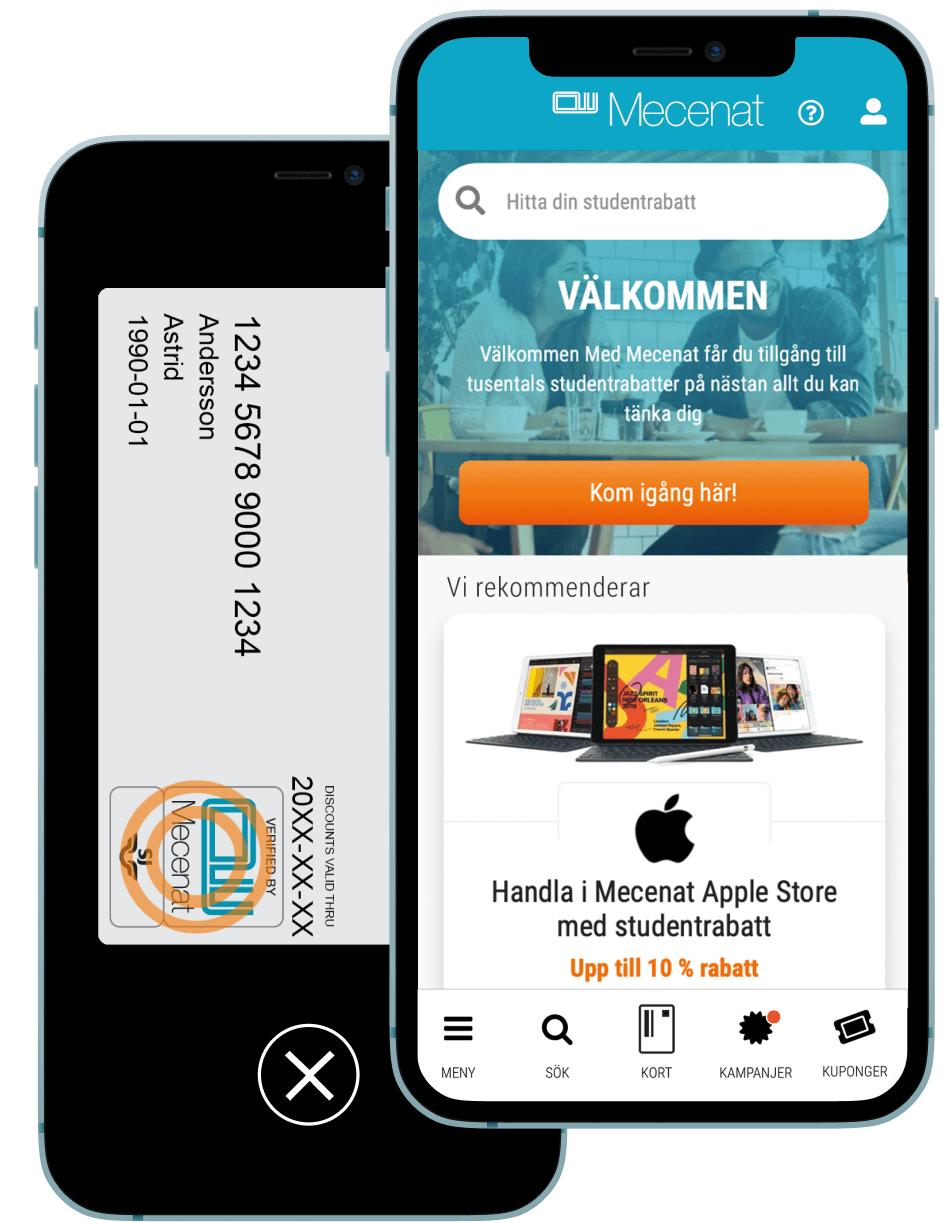 Studentrabatter och erbjudanden | Mecenat